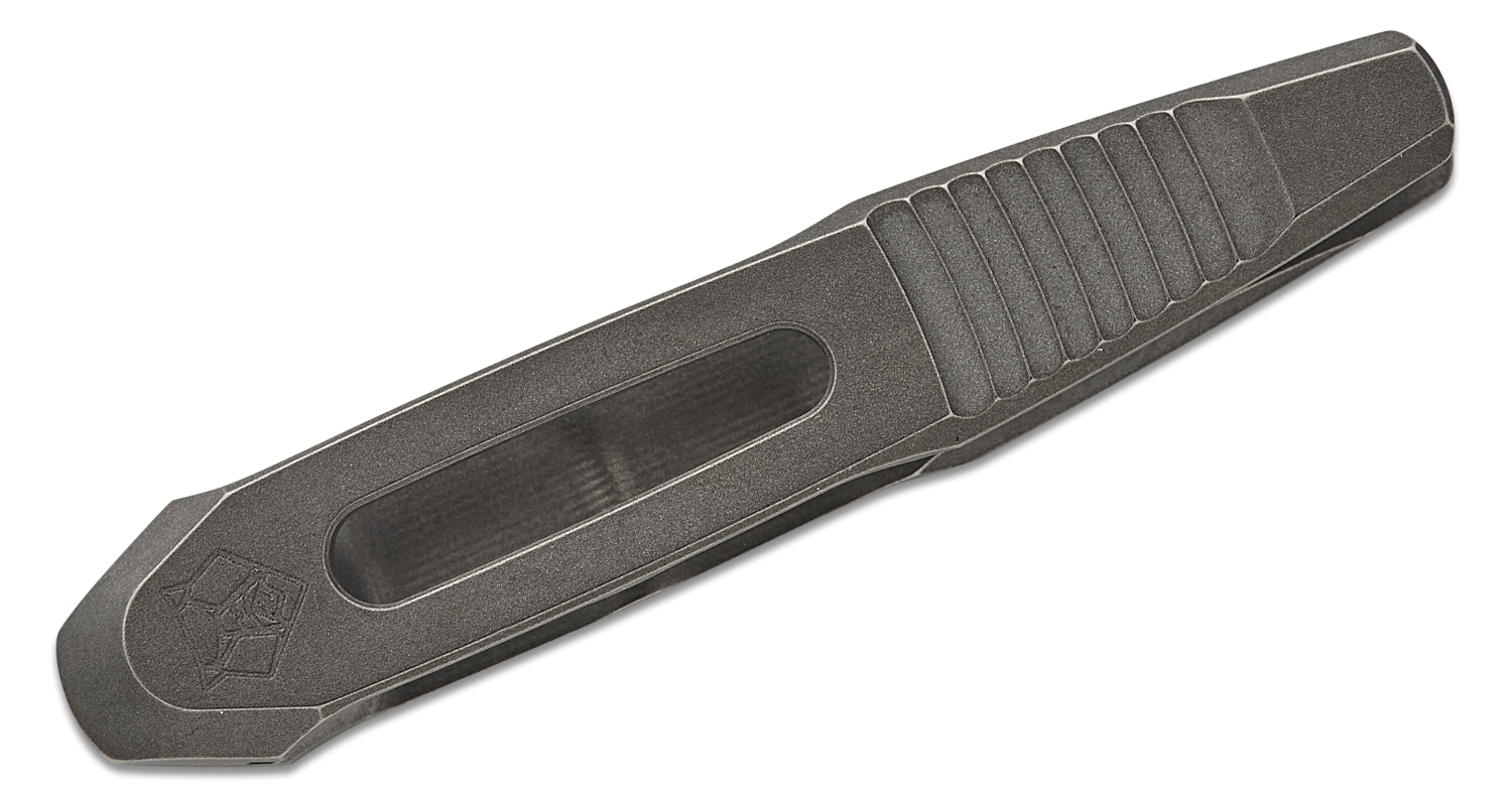 Shirogorov Pocket Money Clip, Stonewashed Titanium, 2.3" Overall ...