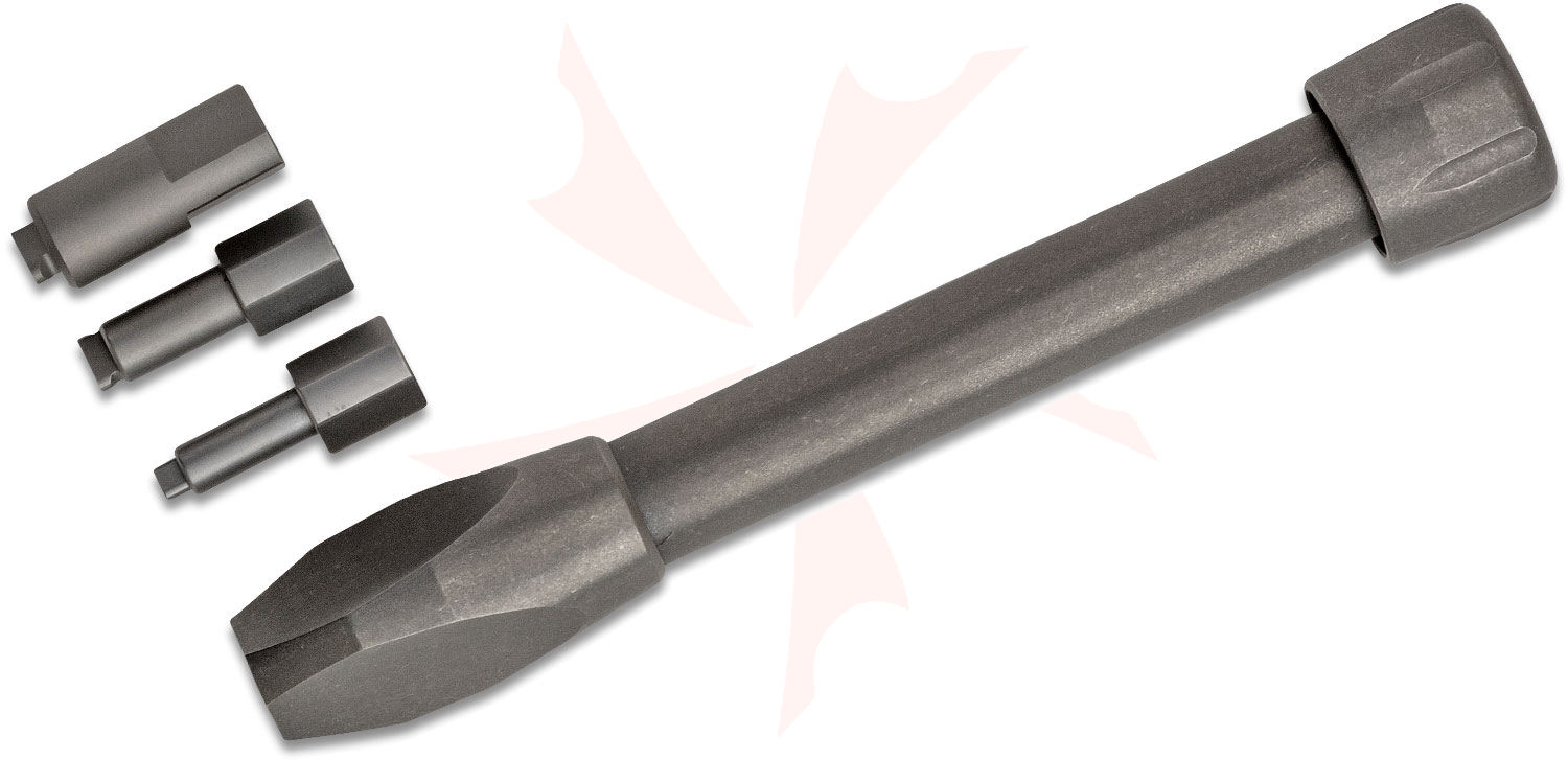 Shirogorov Stonewashed Titanium Bit Driver Tool - KnifeCenter ...