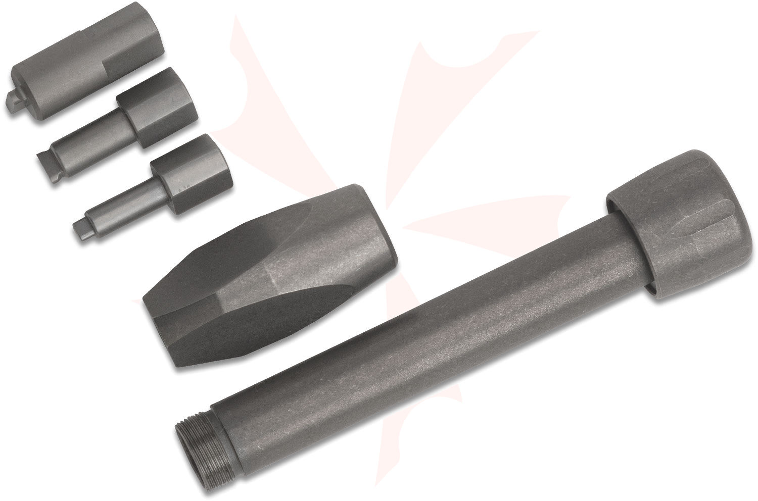 Shirogorov Stonewashed Titanium Bit Driver Tool - KnifeCenter ...