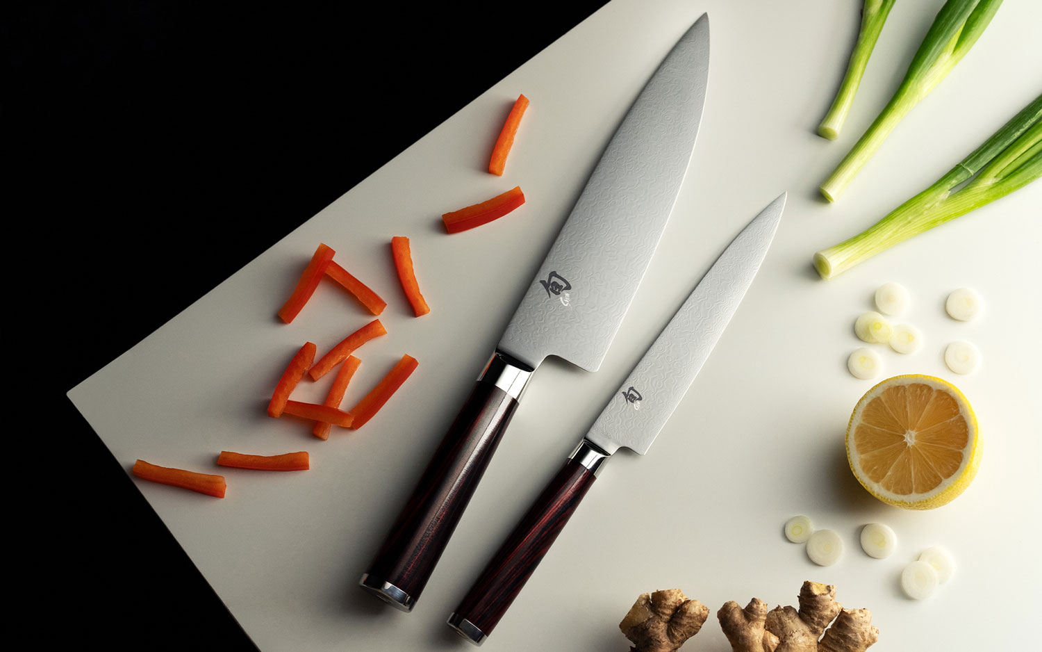 Shun TBS0220 Limited Edition Kohen 2-Piece Set - Dual-Core VG10/VG2 ...