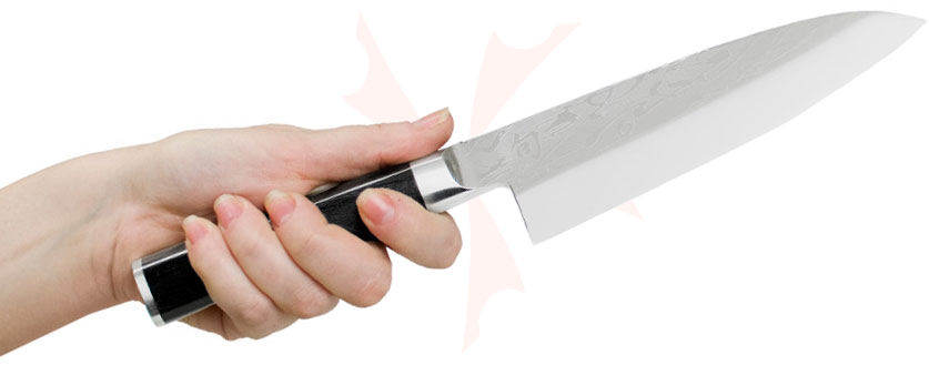 Shun VG0002 Classic Pro Japanese Style Deba 6-1/2" Etched Blade ...