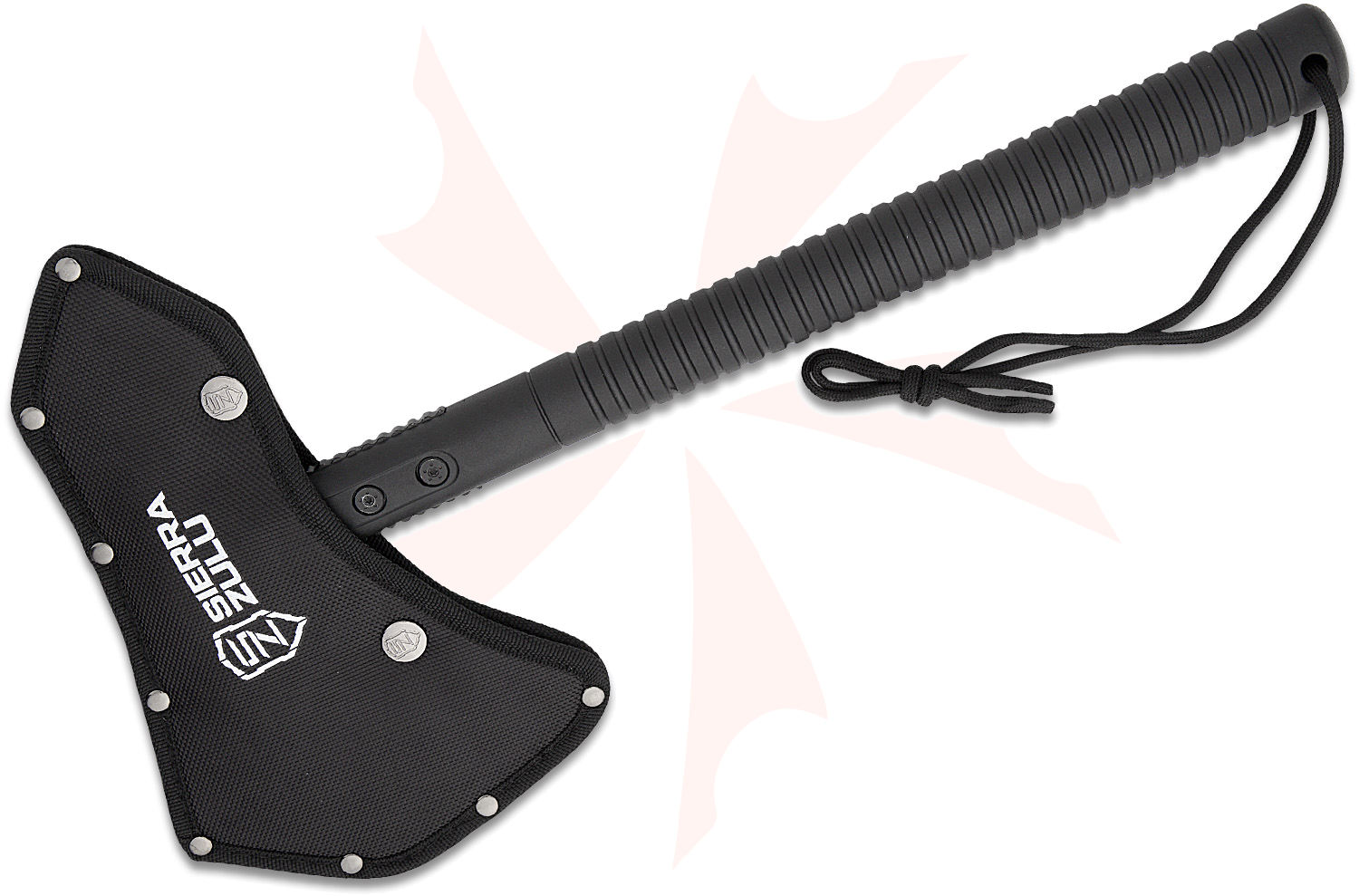 Sierra Zulu Bearded Claw Tactical Axe with Backspike, 17.5" Overall ...