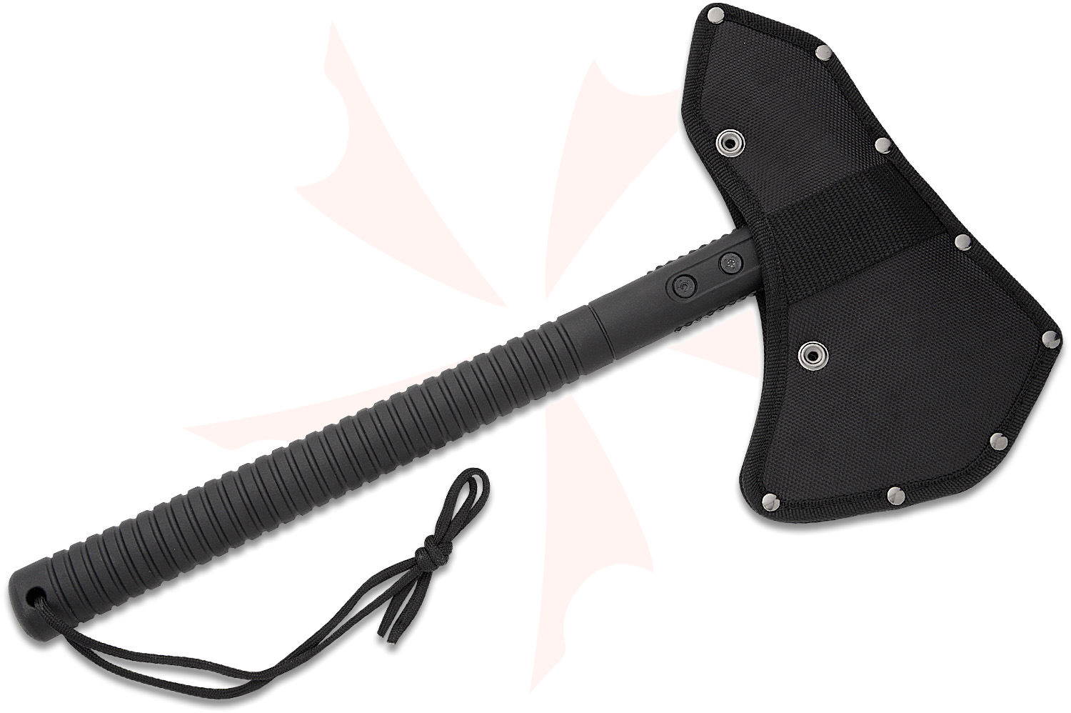 Sierra Zulu Bearded Claw Tactical Axe with Backspike, 17.5" Overall ...
