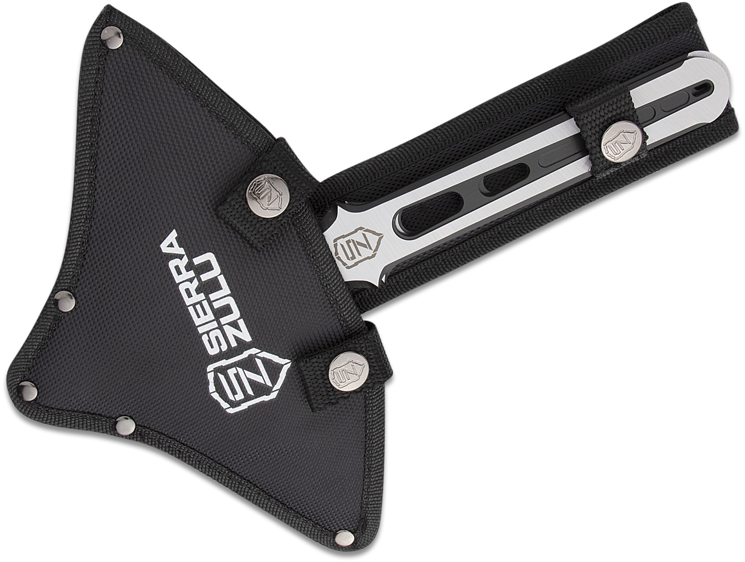 Sierra Zulu Northstar Double Edged Throwing Axe Set, 10.5" Overall ...