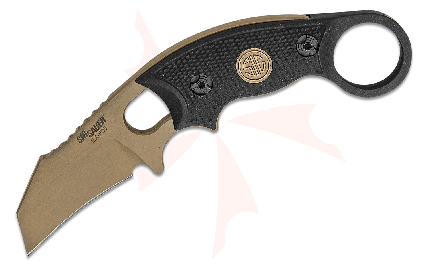 SIG Sauer by Hogue EX-F03 Emperor Scorpion Karambit Fixed Blade Knife 2 ...