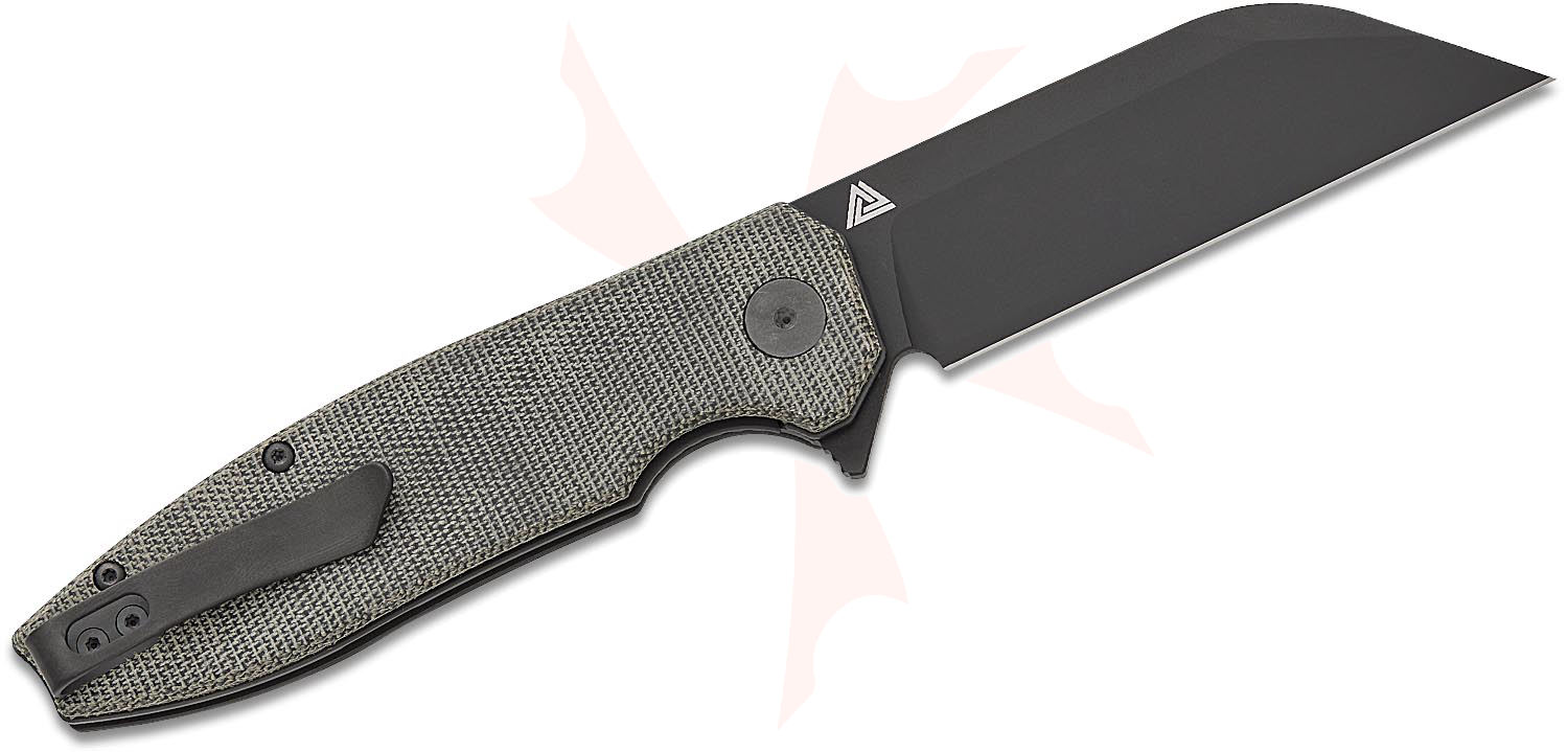 SIG Sauer by Eikonic Karak Flipper Knife 3.3" Nitro-V Black PVD ...