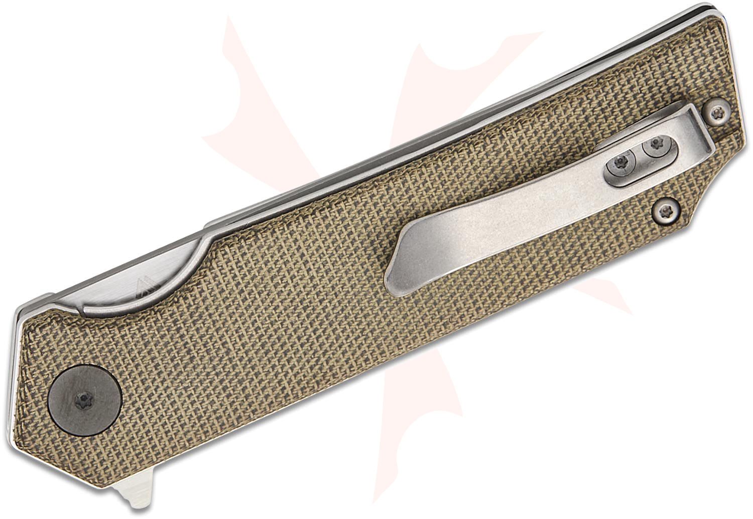 SIG Sauer by Eikonic Tsuru Flipper Knife 3.3" 154CM Two-Tone Tanto ...
