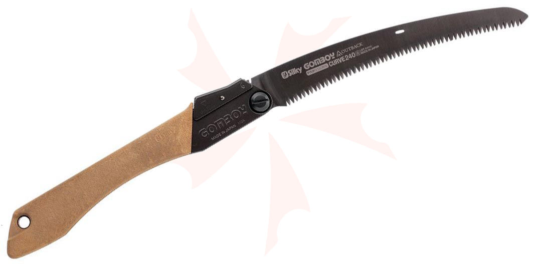 Silky Saws Outback Edition Gomboy 240 Folding Saw, 9.4" Curved Black ...