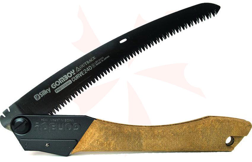 Silky Saws Outback Edition Gomboy 240 Folding Saw, 9.4" Curved Black ...