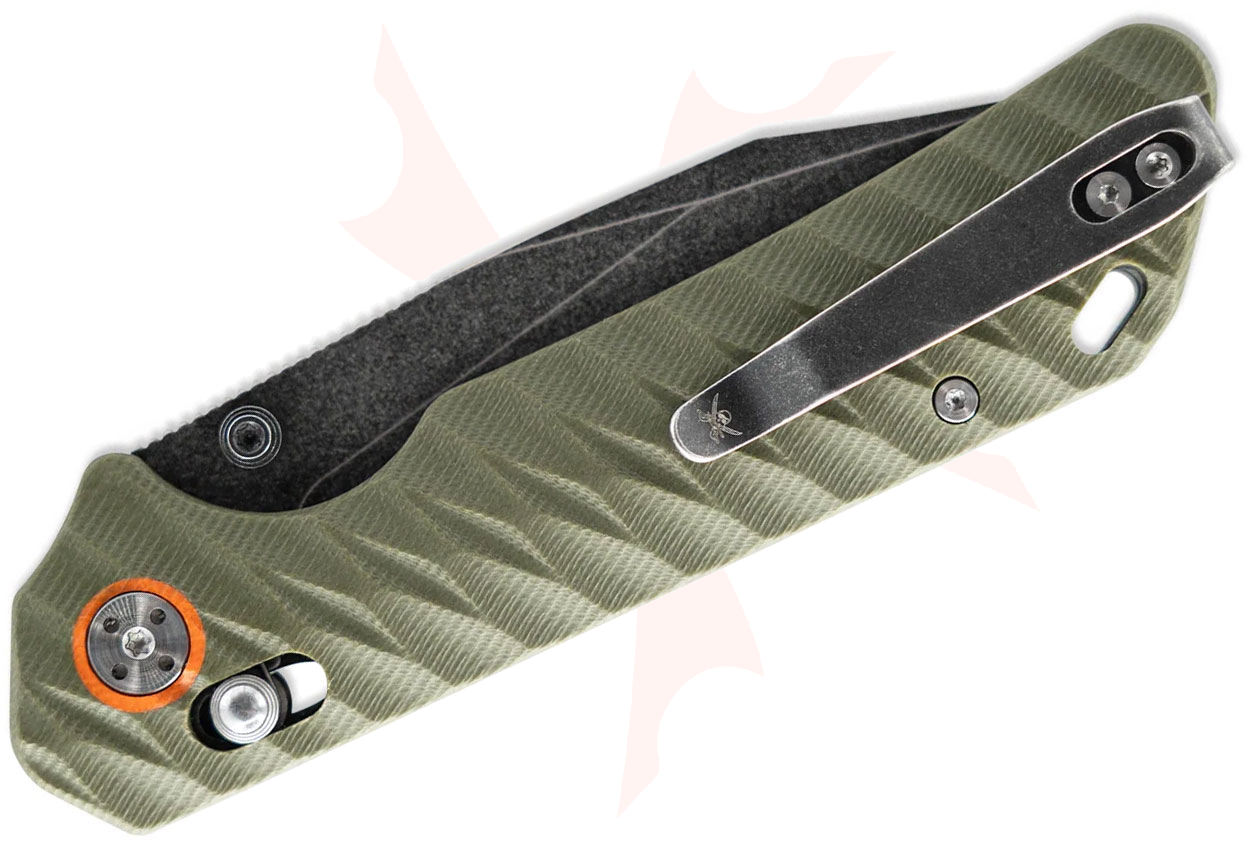 Skallywag Tactical Mako II Crossbar Lock Folding Knife 3.5" D2 Black ...