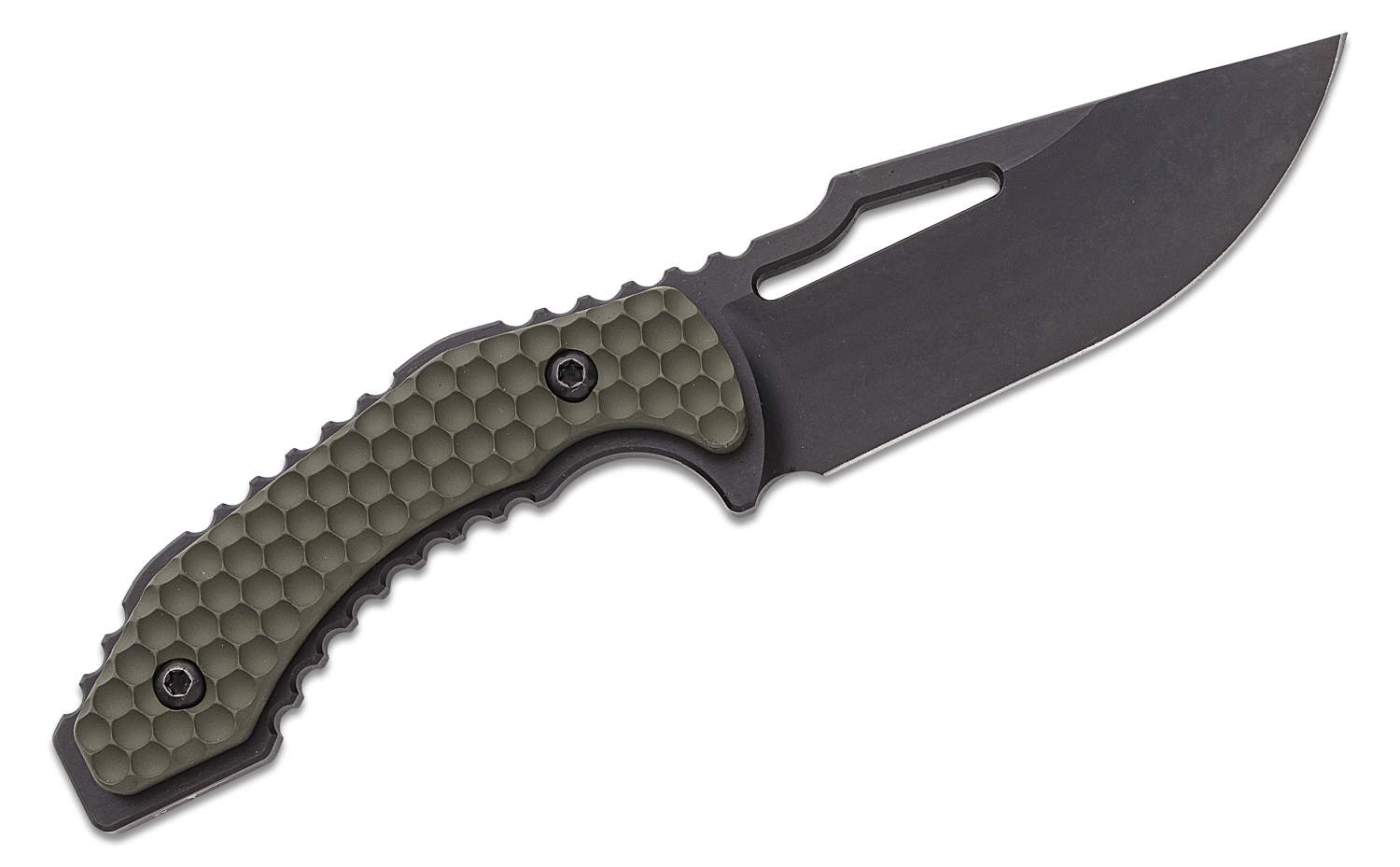Skyraider Knives SRK-1 Mustang Fixed Blade Knife 3.504" A2 Black ...