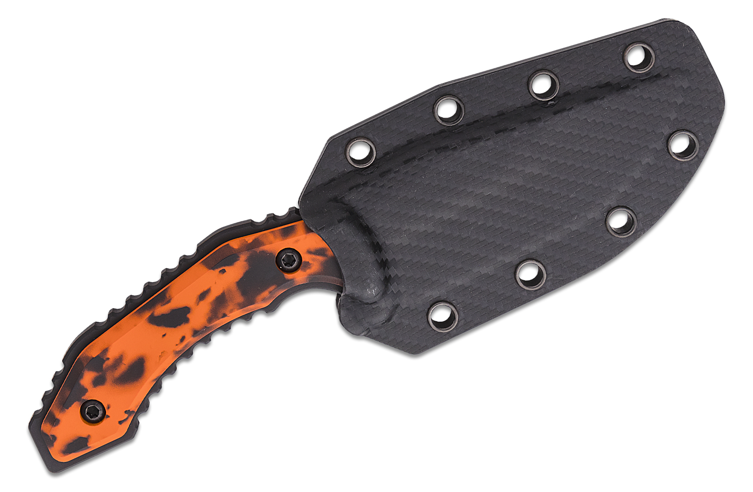 Skyraider Knives SRK-1 Mustang Fixed Blade Knife 3.504" A2 Black ...