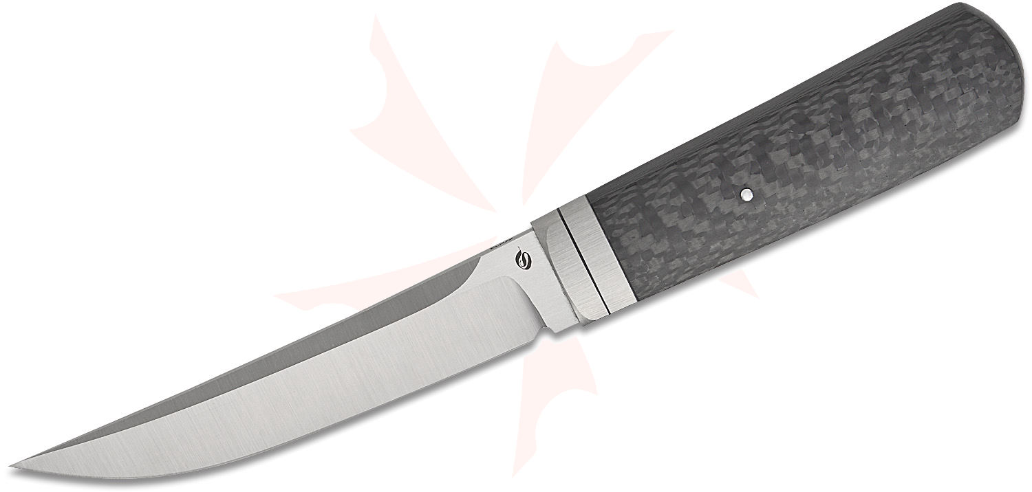 Sliwkosky Knives Custom Senpai Fixed Blade Knife 5.5" Elmax Satin ...