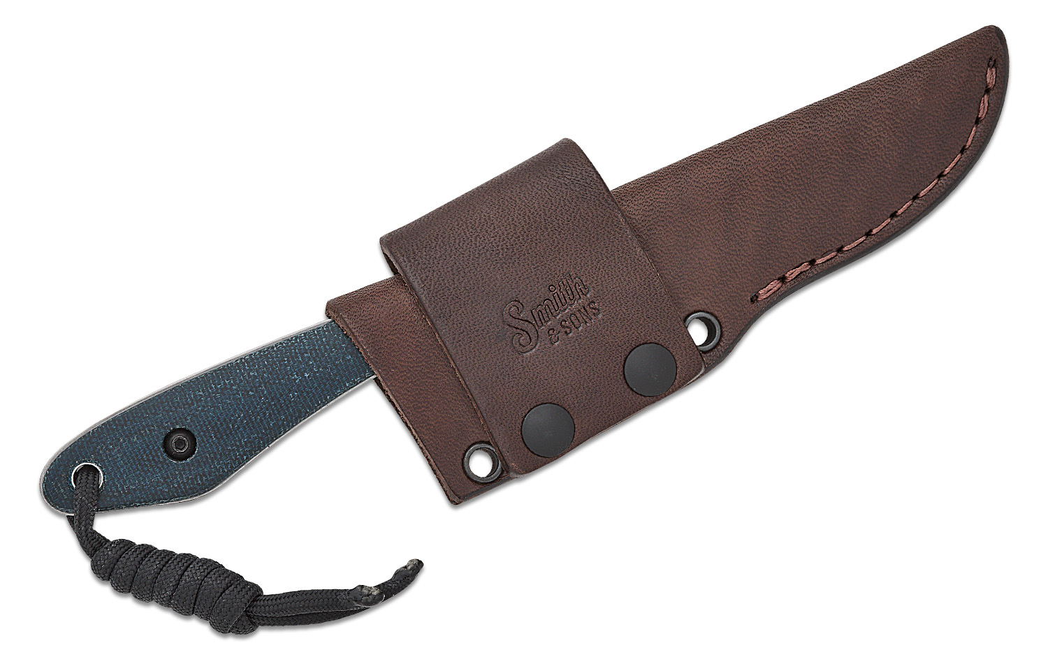 Smith & Sons Spur Fixed Blade Knife 3.25" AEB-L Stonewashed Straight ...