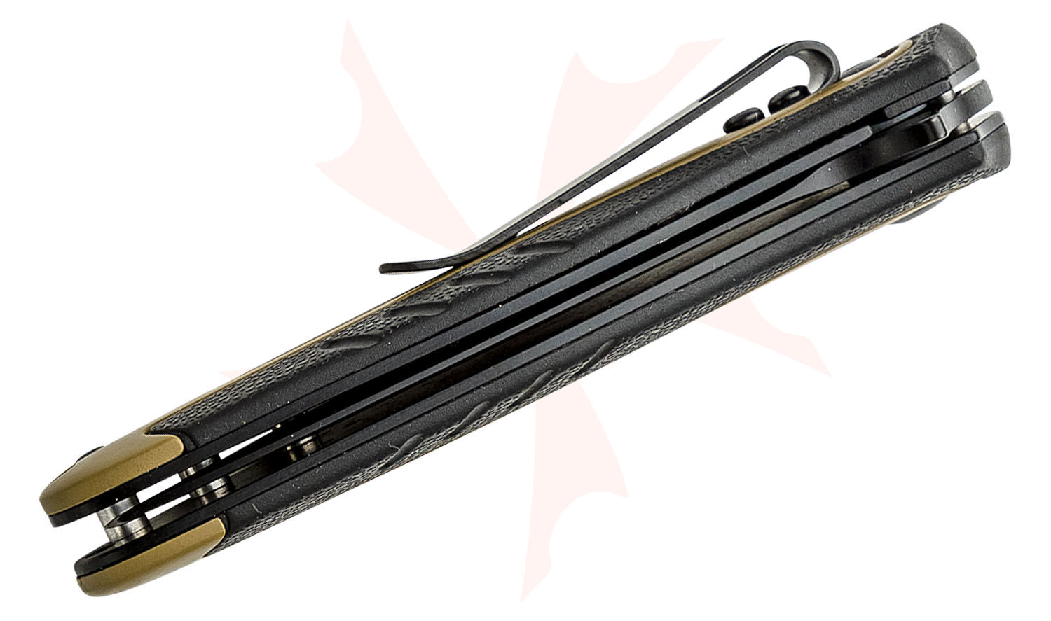 Smith & Wesson M&P Shield Folding Dagger Flipper Knife 2.625" Black ...