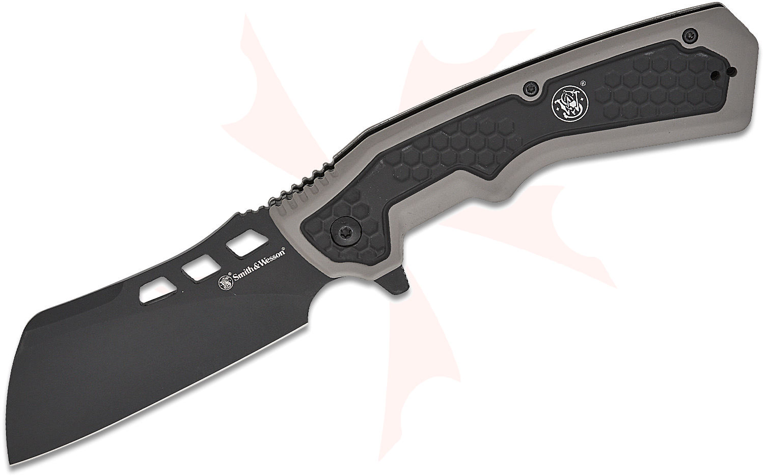 Smith & Wesson Extraction & Evasion Assisted Flipper Knife 3.5" 8Cr ...
