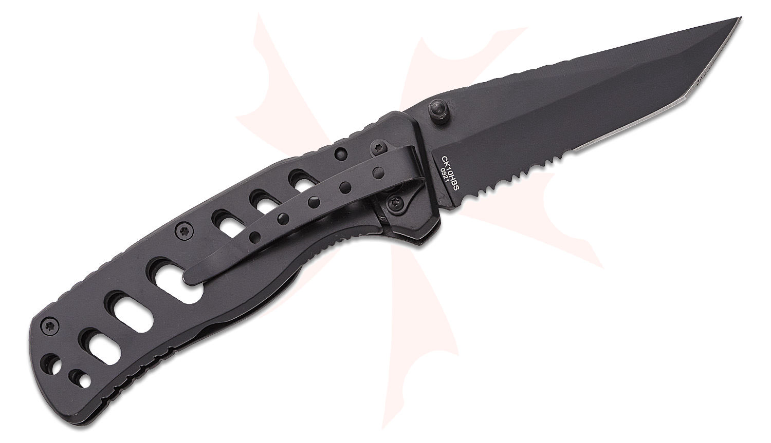 Smith & Wesson Extreme Ops Tanto Folding Knife 3.38" Black Tanto Combo ...