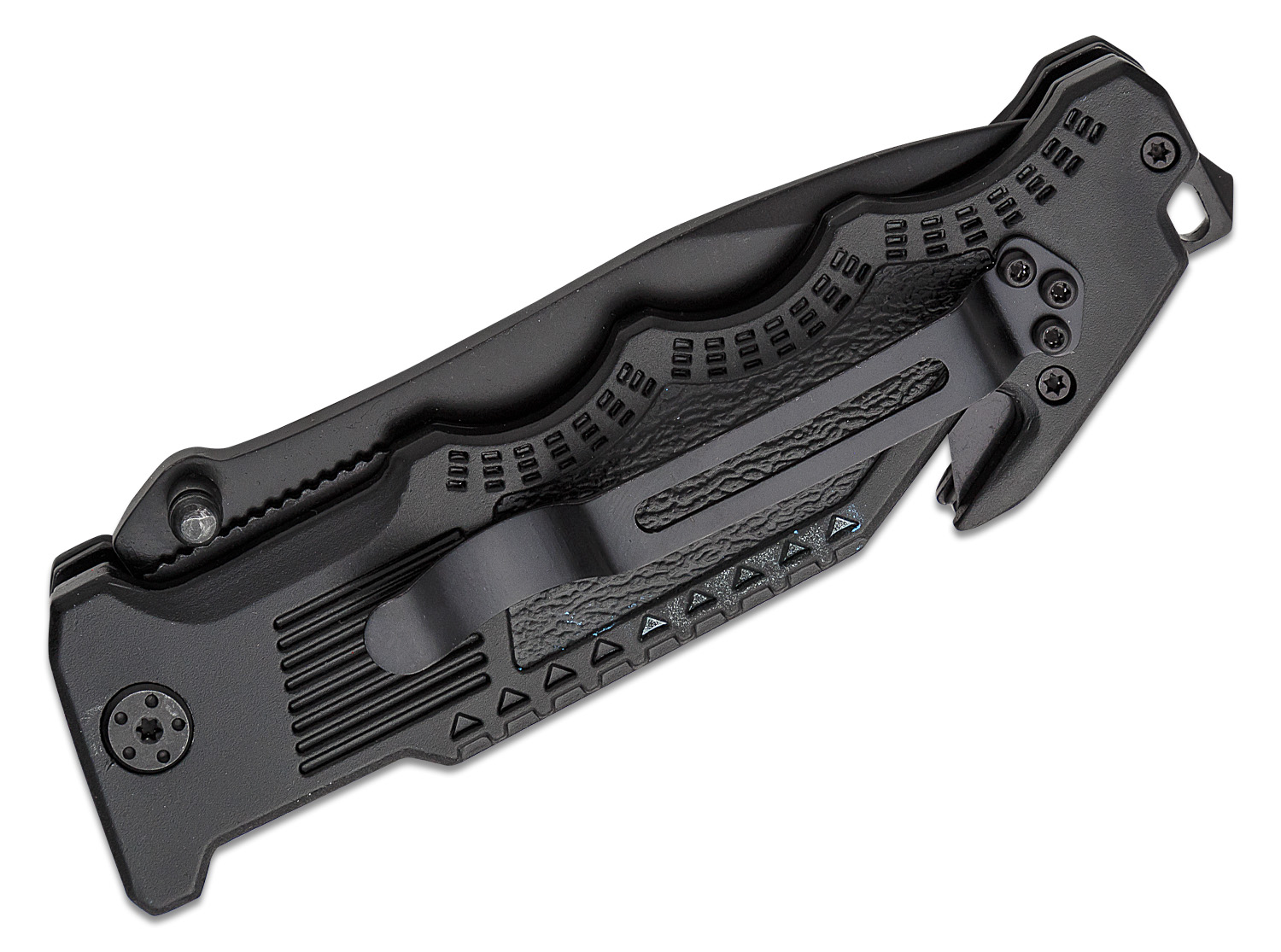 Smith & Wesson Border Guard SWBG1 Folding Knife 4.3" Black Drop Point ...