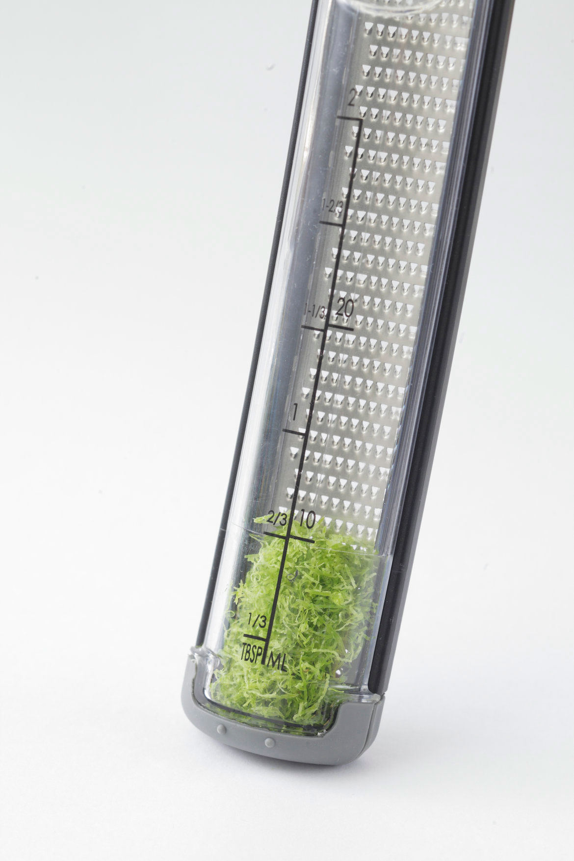 KitchenIQ by Smith's V-Etched Better Zester, Charcoal - KnifeCenter ...