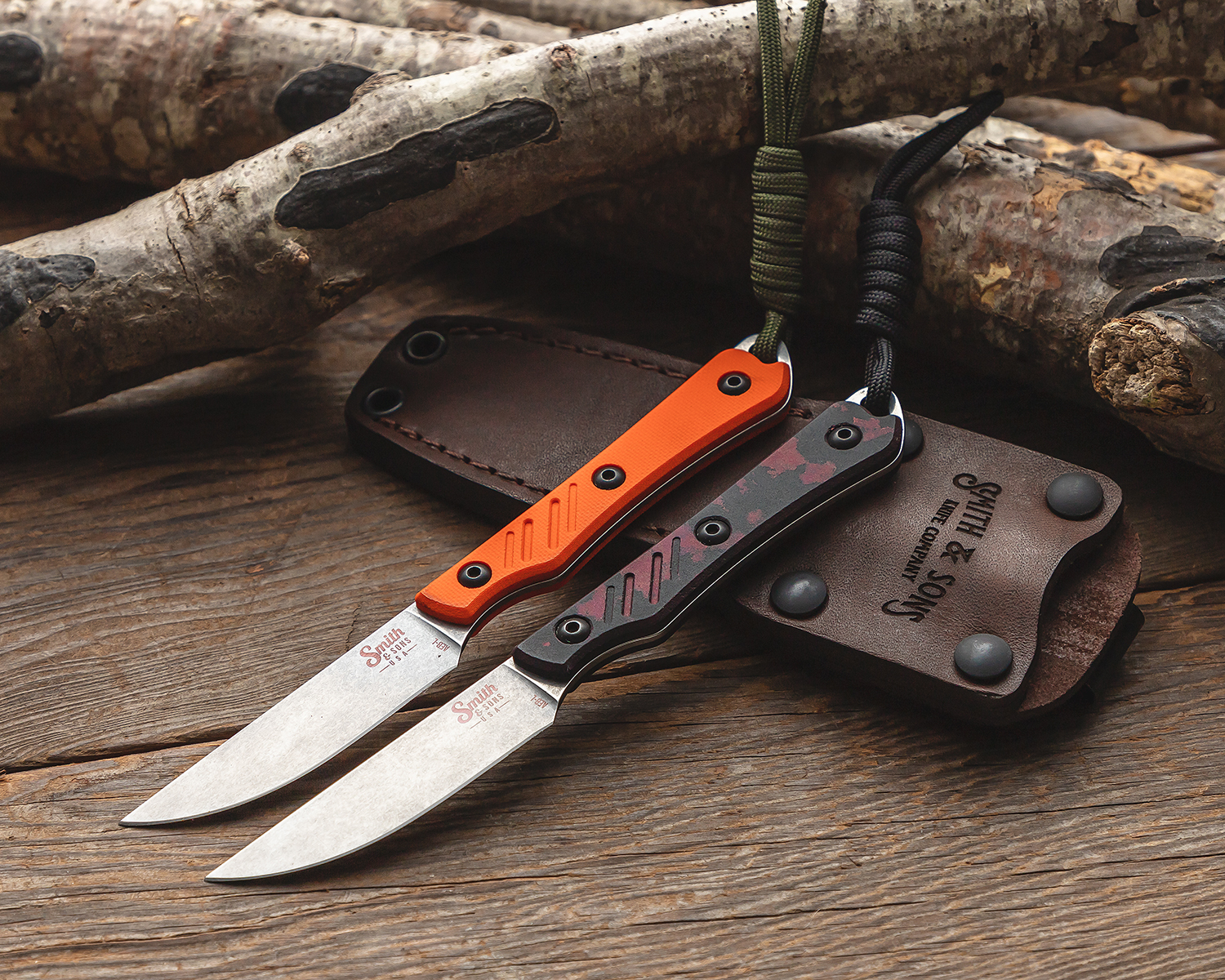 Smith & Sons Shoal Fixed Blade Knife 2.75" AEB-L Stonewashed Straight ...