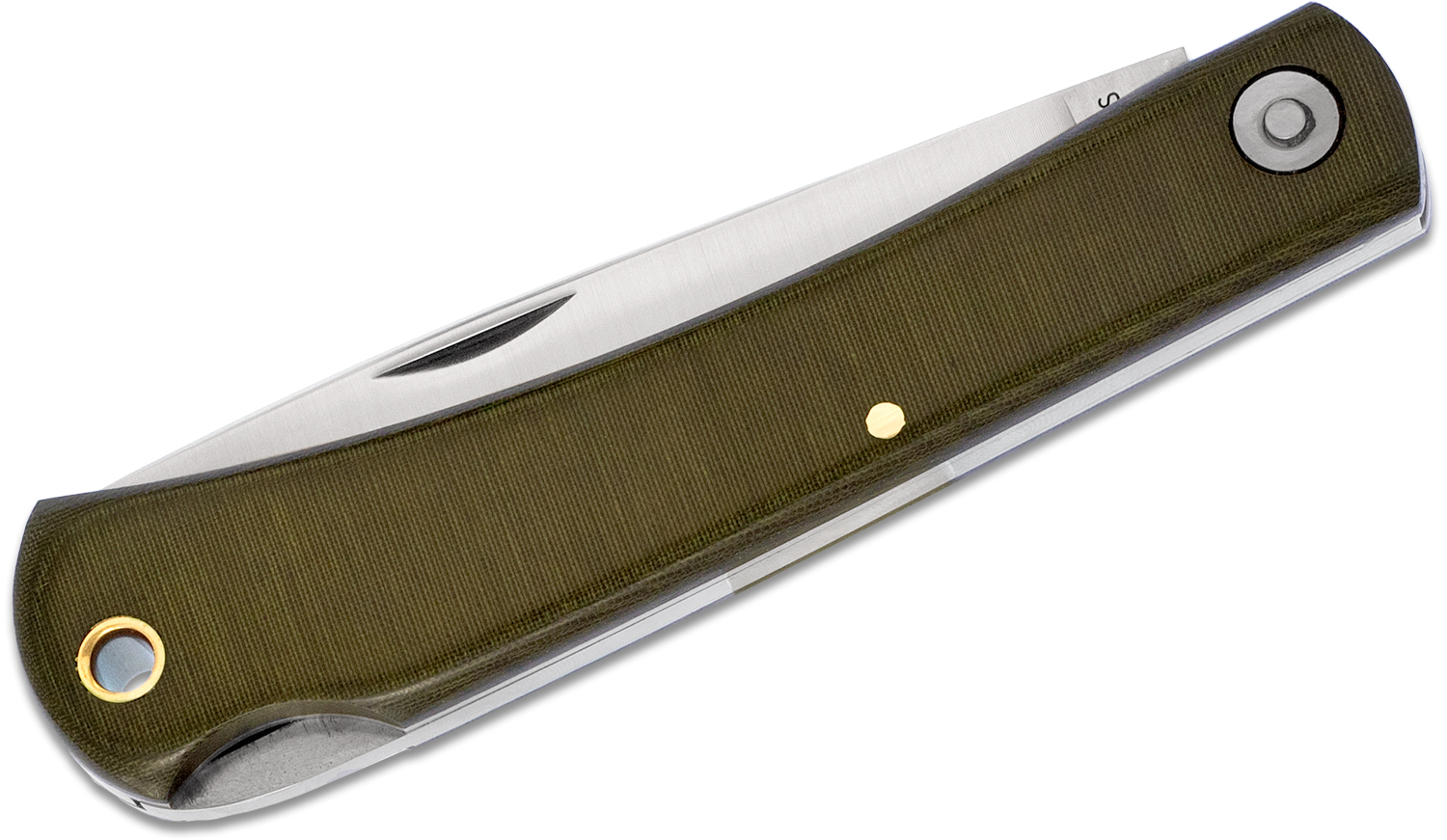 Smith & Sons Mudbug Lockback Folding Knife 4.125" 1095 Satin Blade, OD ...