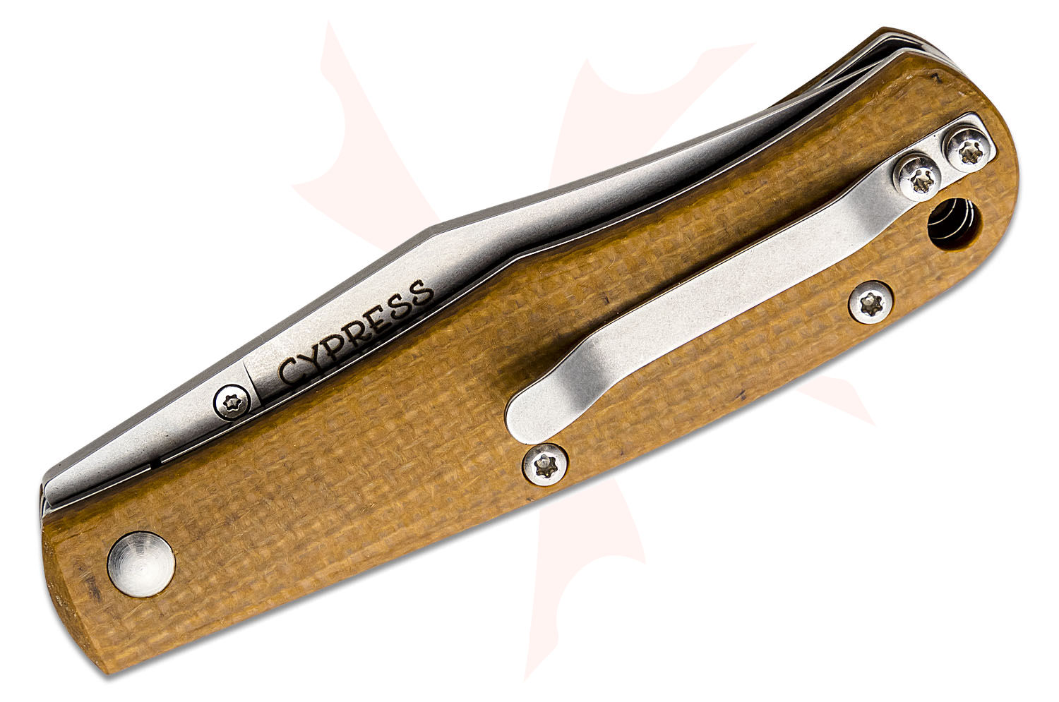 Smith & Sons Cypress Trapper Liner Lock Folding Knife 3.375" D2 ...