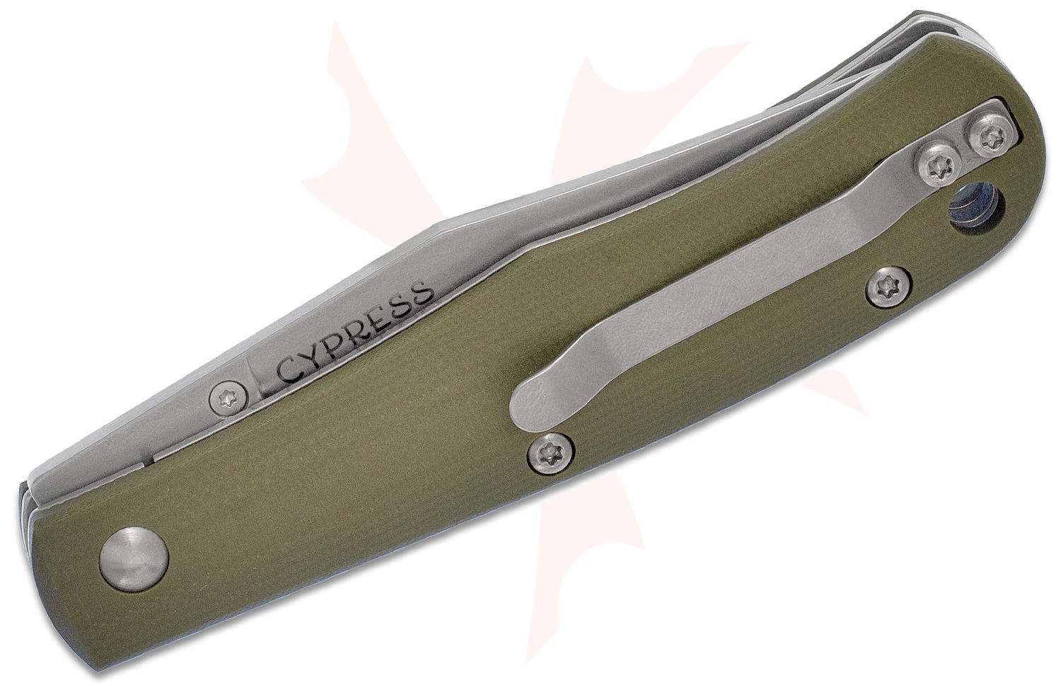 Smith & Sons Cypress Trapper Liner Lock Folding Knife 3.375" D2 ...