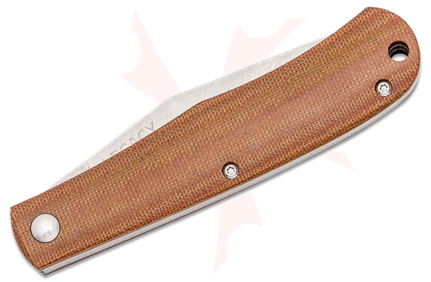 Smith & Sons Legacy Trapper Folding Knife 3.375" D2 Stonewashed Clip ...