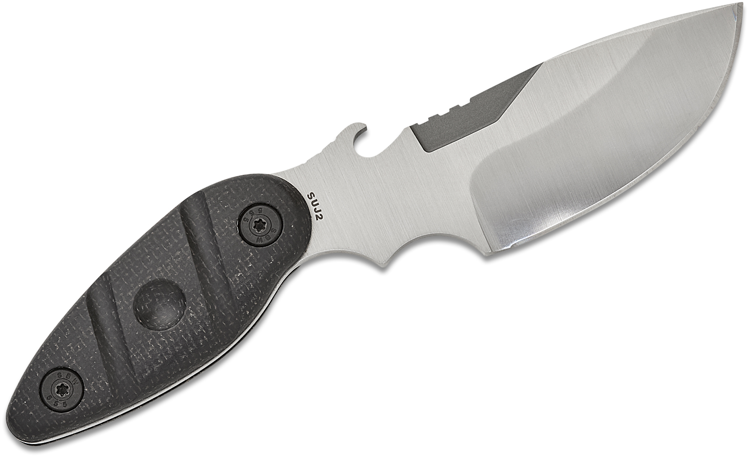 Sniper Bladeworks UC Utility Skinner Fixed Blade Knife 4.3" SUJ2 (52100 ...