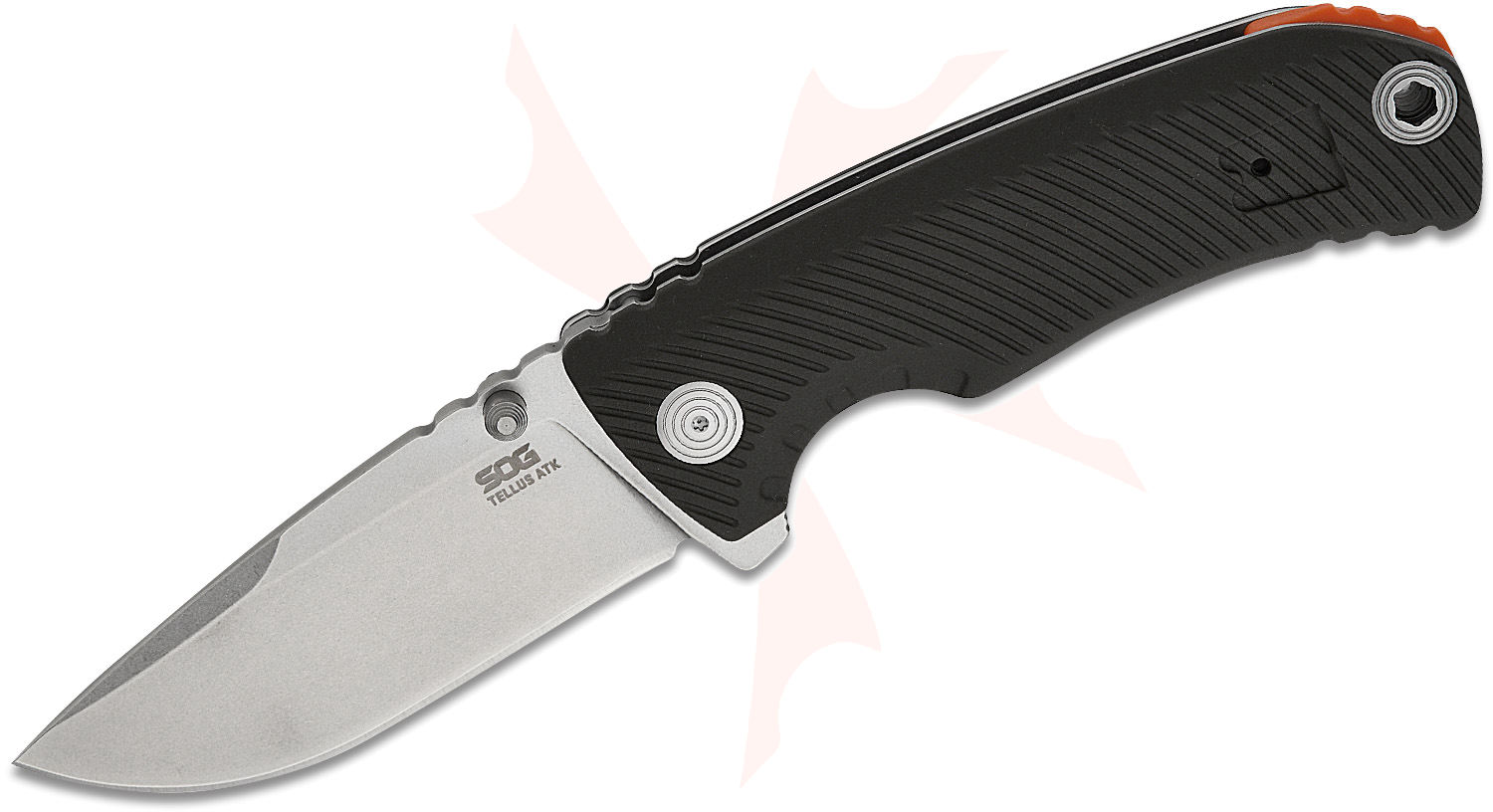 SOG Tellus ATK Liner Lock Assisted Flipper Knife 3.23" CRYO 440C ...