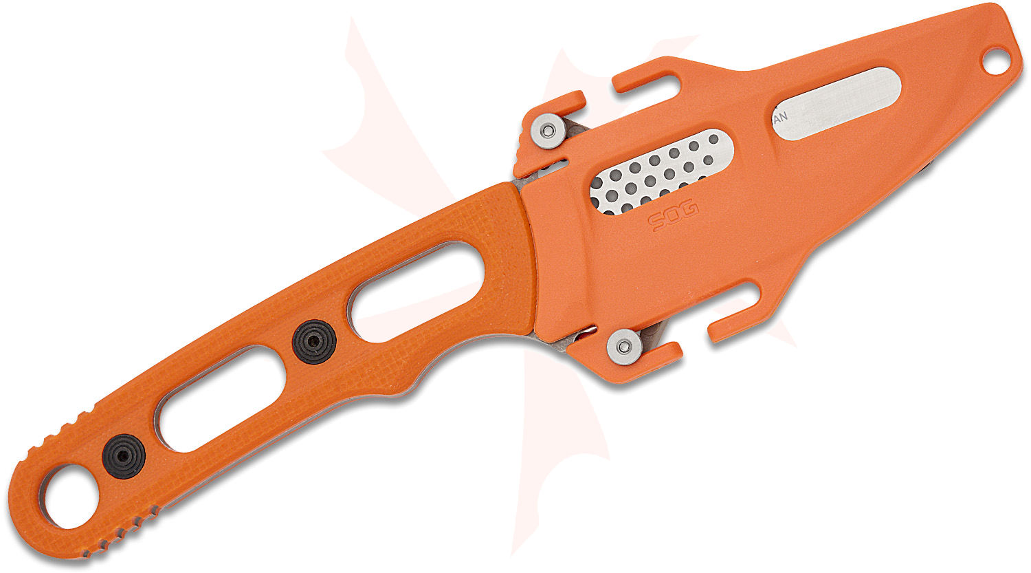 SOG Ether FX Fixed Blade Knife 3.1" S35VN Satin Drop Point Blade ...