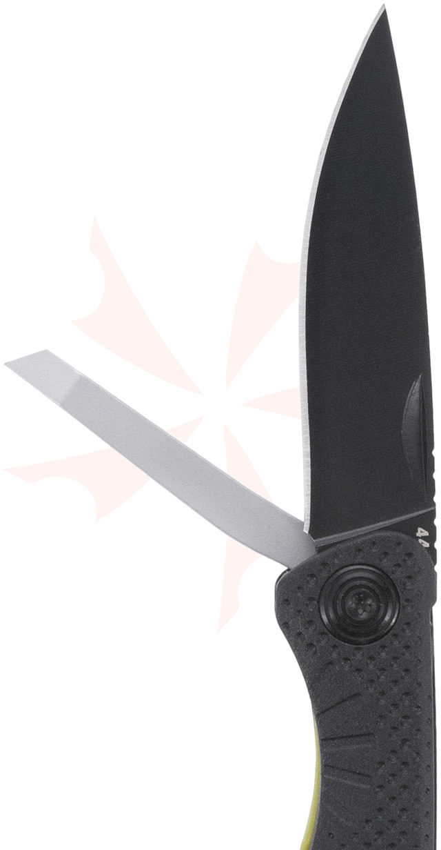 SOG Aegis MT Multi-Tool with 5 Tools, 1.9" Assisted 440 Black Oxide ...