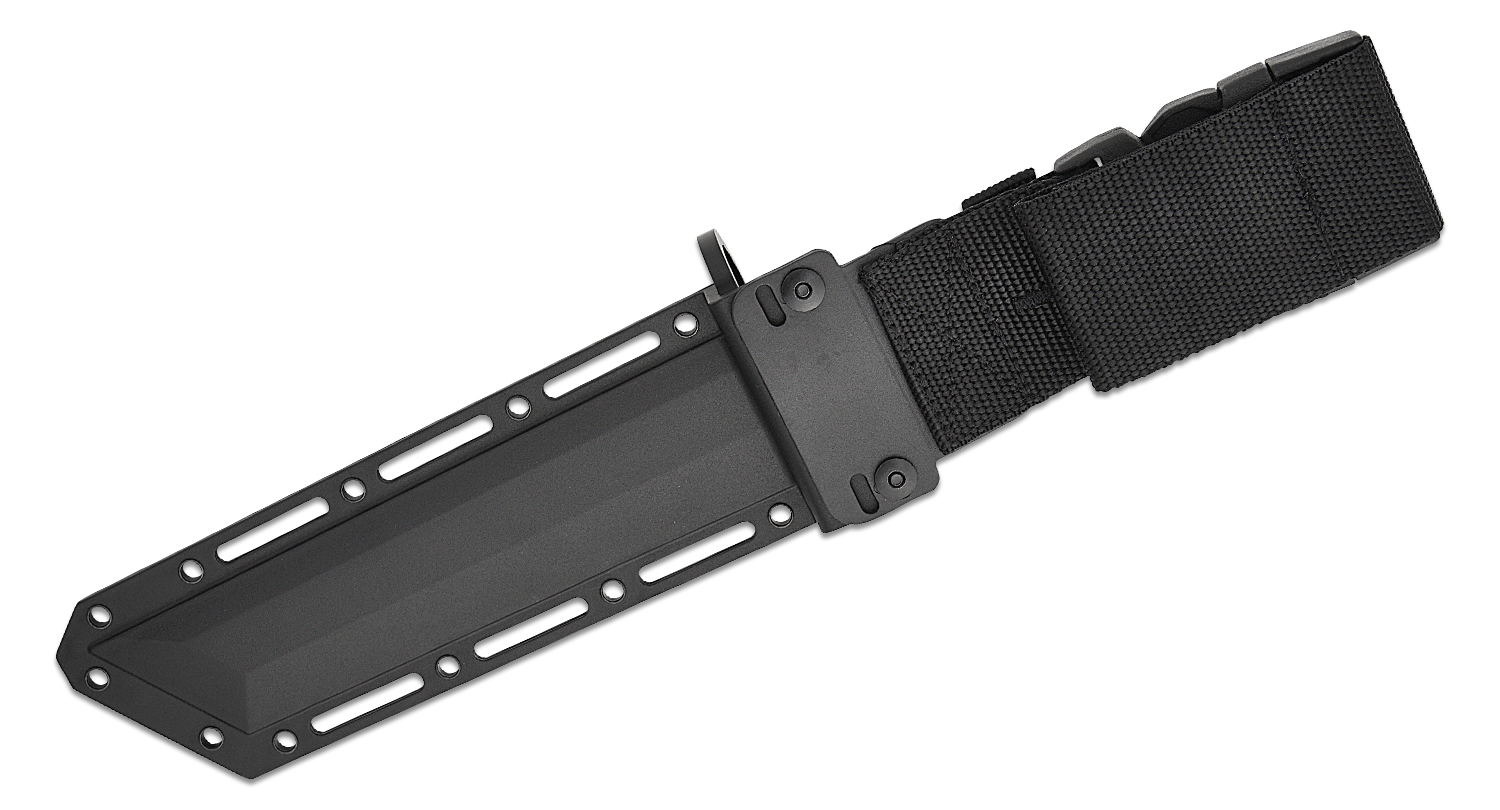 SOG BAR15T Bayonet Fixed Blade Knife 7.1" Black PVD Tanto Blade, Black ...
