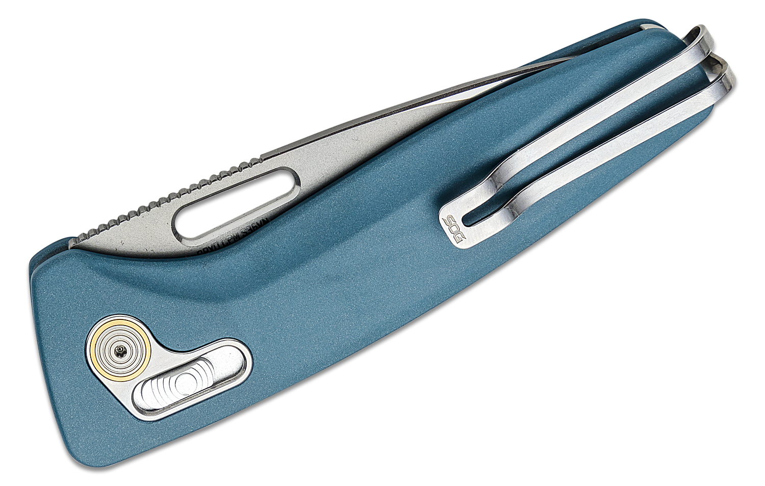 SOG One-Zero XR Folding Knife 3.11" S35VN Two-Tone Drop Point Blade ...