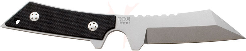 SOG Swedge I Combat Knife 3.7" Fixed Besh Wedge Blade, G10 Handles ...
