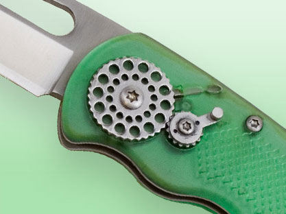 SOG Fusion Fish On Folding Knife 3" Satin Plain Edge Blade ...