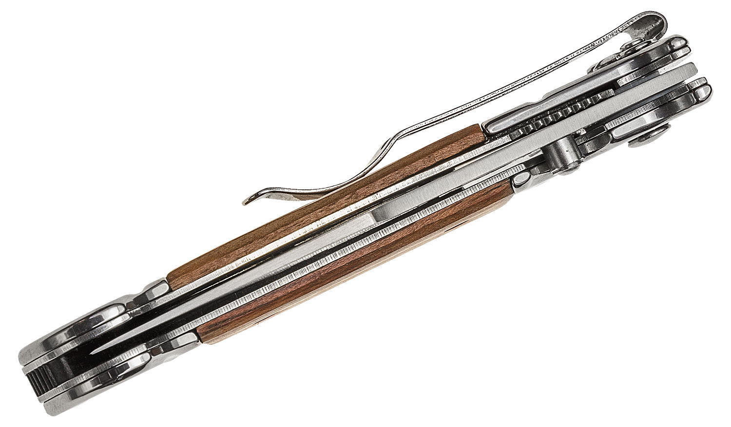 SOG Fielder Folding Knife 3.3" Blade, Wood Handles - KnifeCenter - FF30 ...