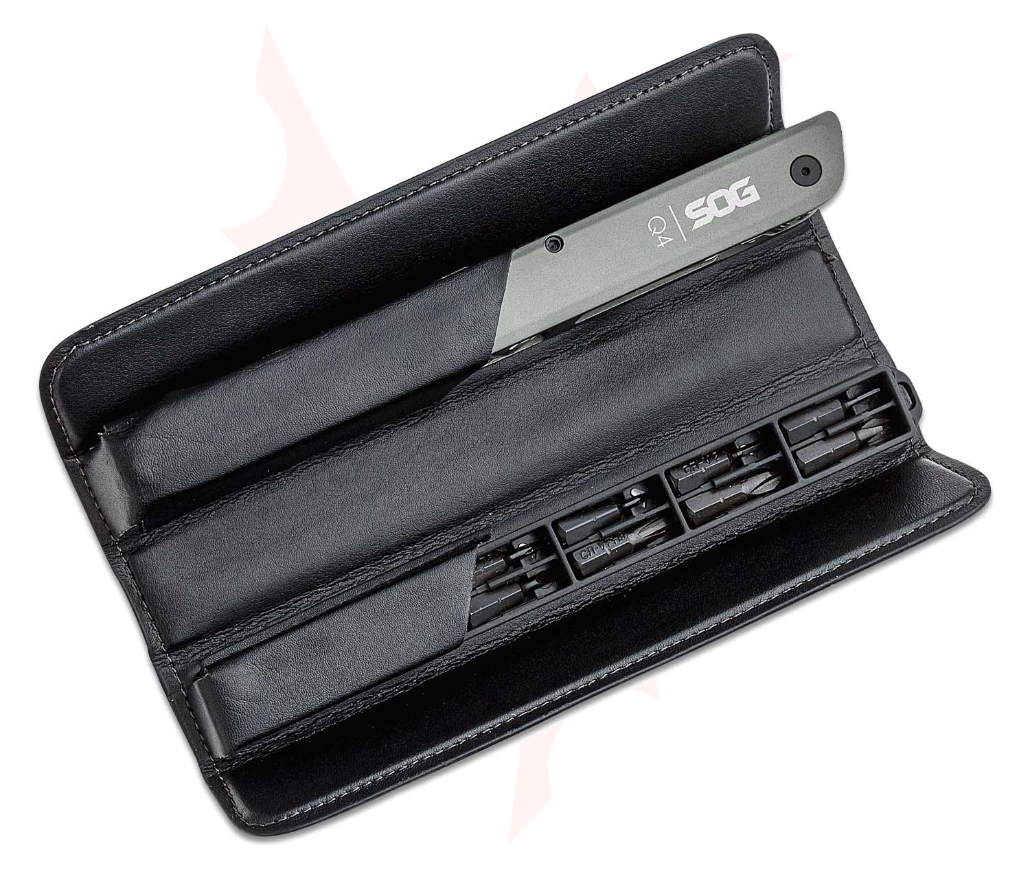 SOG Baton Q4 Advanced Wilderness Multi-Tool with 10 Tools, 5.8" Overall ...