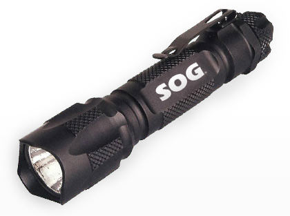 SOG Strobe Tactical LED Flashlight , 198 Max Lumens, 5" Overall ...