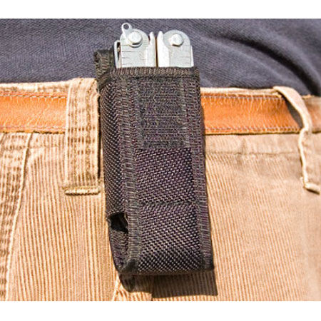 SOG Nylon Sheath, Black, Large (P90) - KnifeCenter - Discontinued