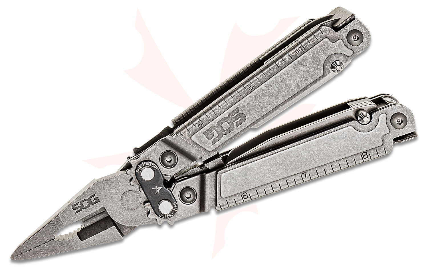 SOG PowerAccess Assist Multi-Tool (Stonewashed) with 21 Tools and 12 ...
