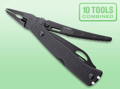 SOG PD02 PowerDuo Multi-Tool, Black, Nylon Sheath - KnifeCenter - PD02 ...