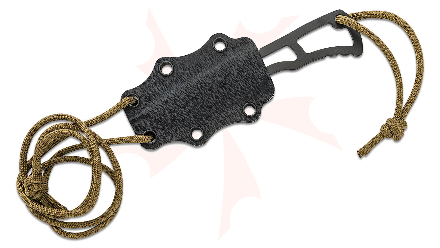 Southern Grind Vermin Neck Knife 2.25" 8670M Black PVD Tanto Blade ...