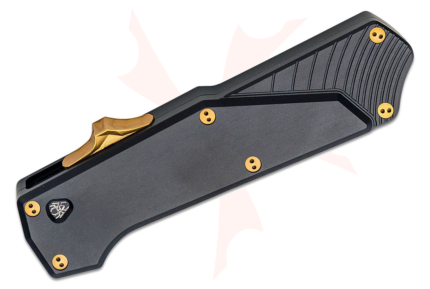 Southern Grind Arachnid AUTO OTF Knife 3.2" S35VN Bronze Drop Point ...