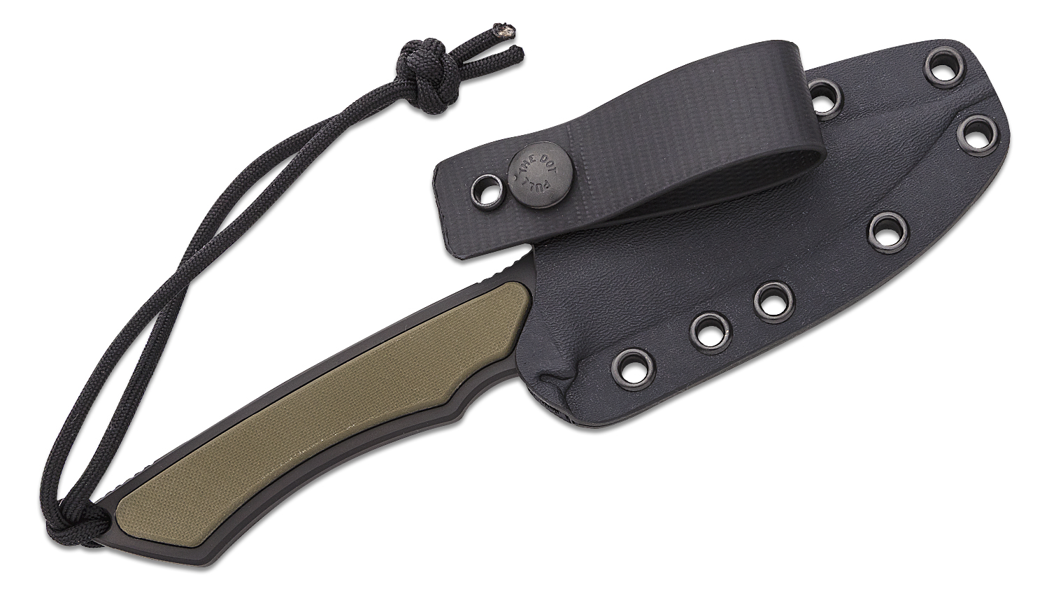 Spartan Blades Phrike Combat Fixed Blade Knife 4.25" S45VN Black Drop ...