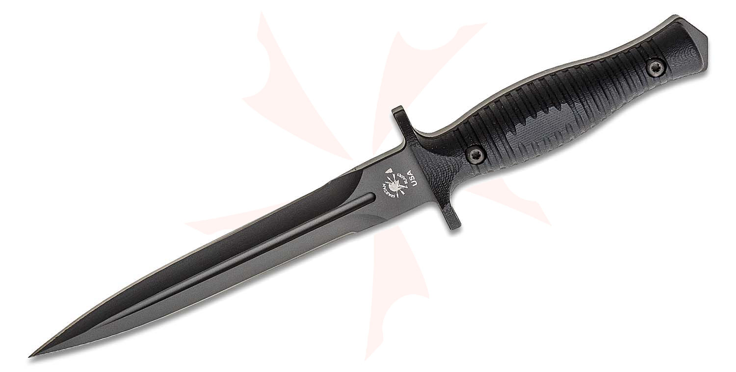 Spartan Blades Spartan-George V14 Combat Dagger 6.75" S45VN Black ...