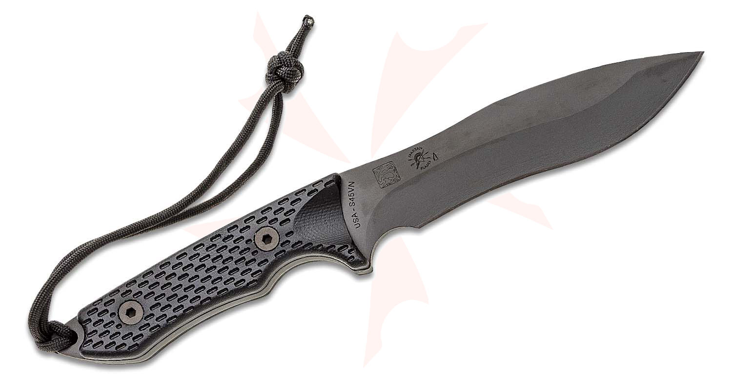 Spartan Blades Ronin Shinto Fixed Blade Knife 5.75" S45VN Black PVD ...