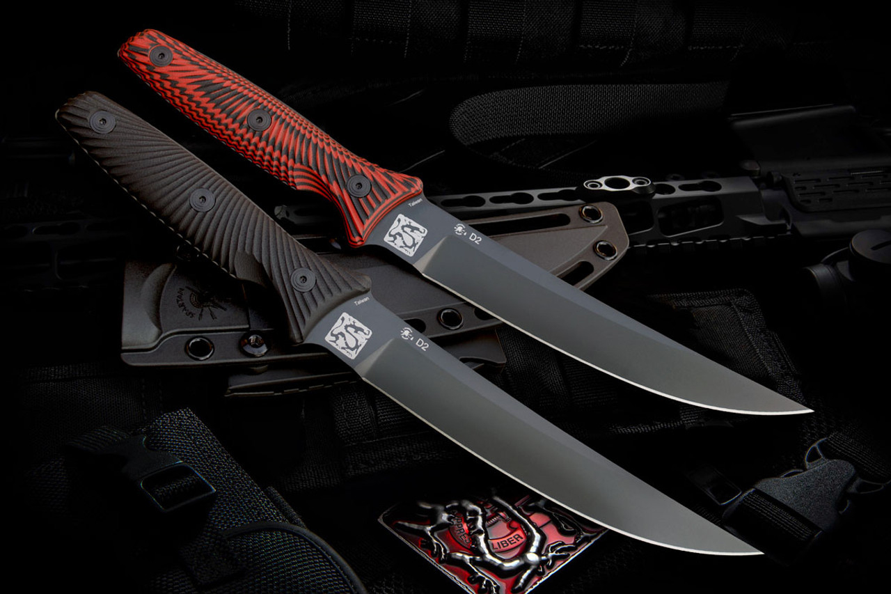 Spartan Blades Field Grade Tu Lam Spartan-Ronin Torii Fixed Blade Knife ...