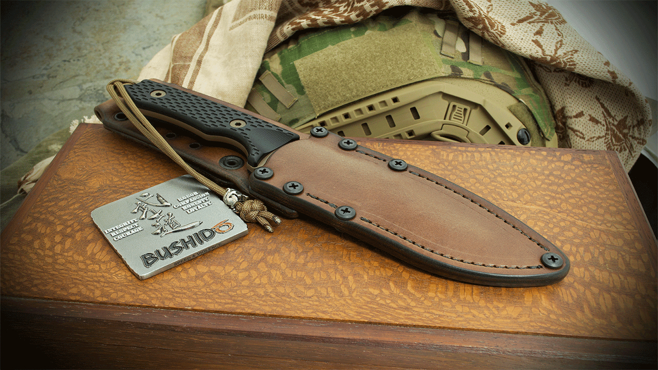 Spartan Blades Chattanooga Leatherworks Brown Leather IWB Sheath for ...