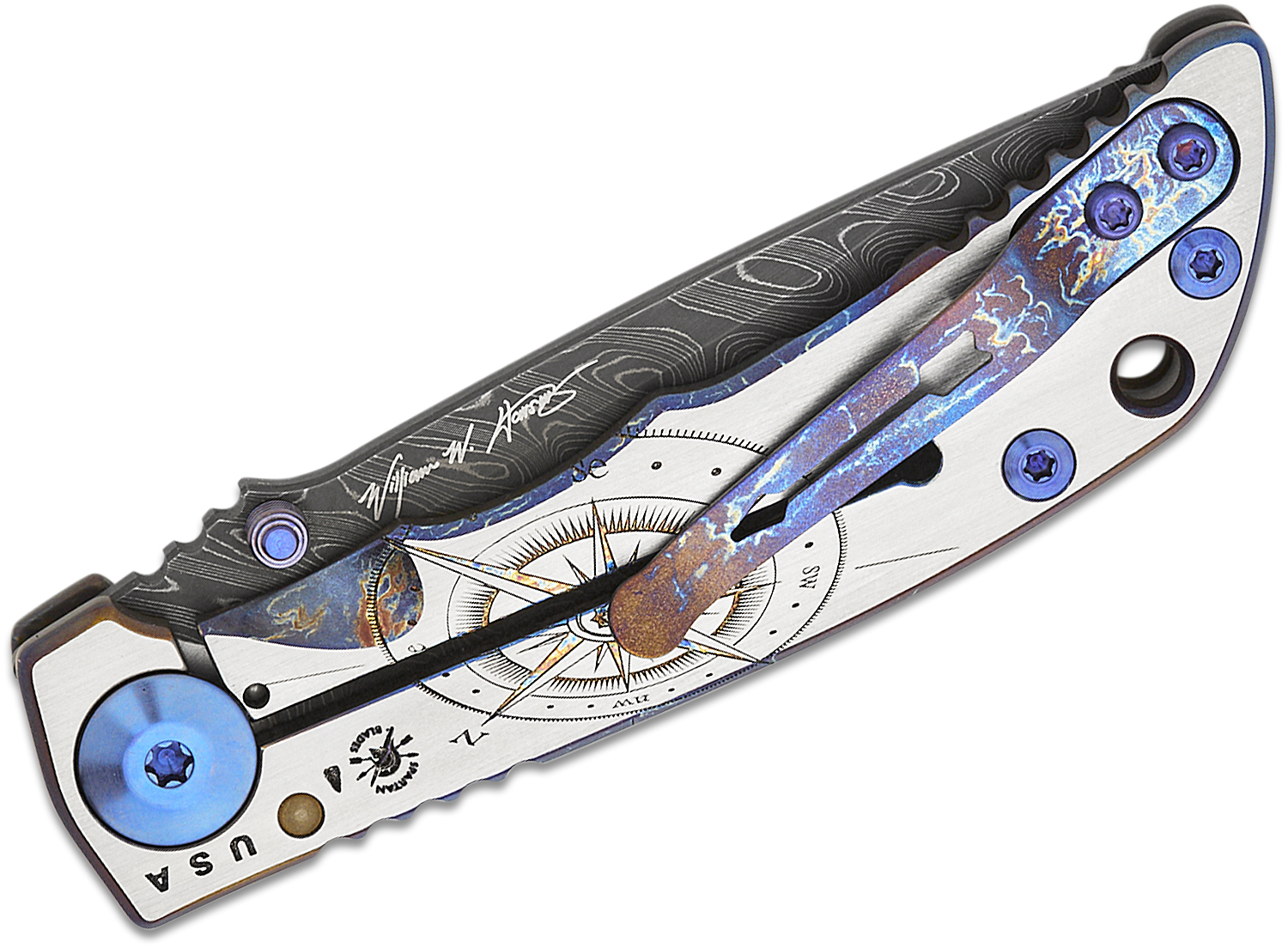 Spartan Blades SHF 3.25 Custom Harsey Folding Knife 3.25" Nichols ...